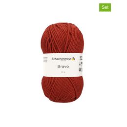 Schachenmayr since 1822 20er-Set: Kunstfasergarne ''Bravo'' in Rostbraun - 20x 50 g - 10% | Kreativbedarf-diy