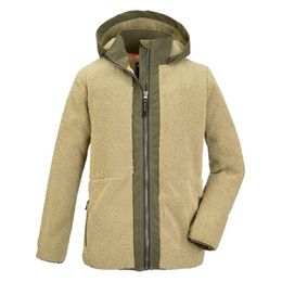 Killtec Fleecejacke in Hellbraun - 64% | Gr&ouml;&szlig;e 152 | Kids-fleecejacken-fleecepullover
