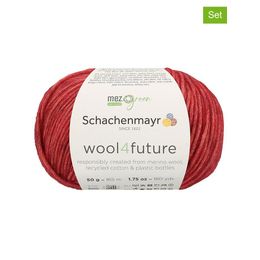 Schachenmayr since 1822 10er-Set: Mixgarne "wool4future" in Rot - 10x 50 g - 25% | Kreativbedarf-diy