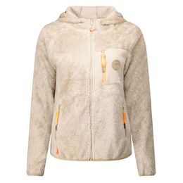 Geographical Norway Fleecejacke "Toscana" in Beige - 66% | Gr&ouml;&szlig;e XXL | Damenjacken