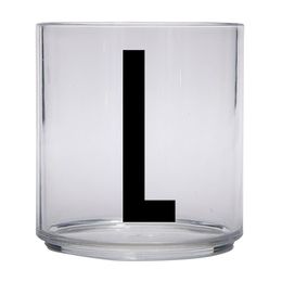 Design Letters Becher "L" in Transparent - 220 ml - 46% | Gedeckter-tisch