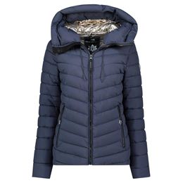 Geographical Norway Steppjacke "Amandine" in Dunkelblau - 74% | Gr&ouml;&szlig;e XL | Damenjacken