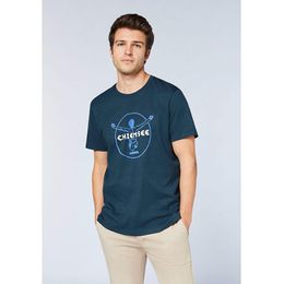 Chiemsee Shirt in Dunkelblau - 43% | Gr&ouml;&szlig;e S | Herren-plussize