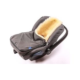 Hofbrucker Lammfell-Fußsack "Maxi" in Braun - (L)80 x (B)30 cm - 21% | Baby-fusssaecke