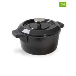 Woll 2tlg. Set: Kochtopf "Iron" in Anthrazit - &Oslash; 20 cm - 28% | Kochgeschirr
