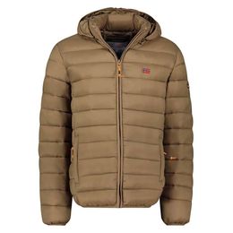 Geographical Norway Steppjacke "Amigolor" in Braun - 64% | Gr&ouml;&szlig;e XL | Herrenjacken