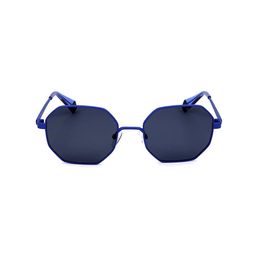 Polaroid Herren-Sonnenbrille in Dunkelblau/ Blau - 74% | Größe 53 | Brillen-herren