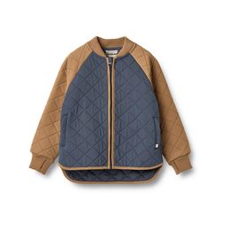 Wheat Thermojacke "Sylvester" in Dunkelblau/ Hellbraun - 50% | Größe 128 | Kinderjacken