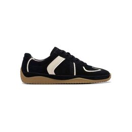 Clarks Leder-Sneakers in Schwarz/ Creme - 58% | Größe 42 | Damen-sneakers
