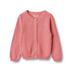 Wheat Cardigan "Magnella" in Pink - 52% | Gr&ouml;&szlig;e 110 | Kinder-pullover
