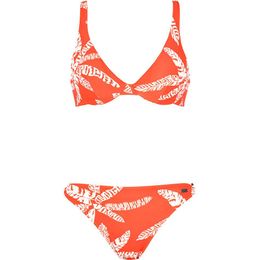 Naturana Bikini in Orange/ Creme - 59% | Gr&ouml;&szlig;e 38C-Cup | Damen-bademode