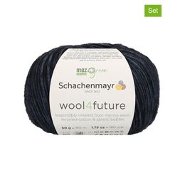 Schachenmayr since 1822 10er-Set: Mixgarne "wool4future" in Dunkelblau - 10x 50 g - 25% | Kreativbedarf-diy