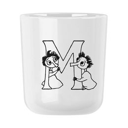 RIG-TIG Becher ''Moomin ABC - M'' in Weiß - 200 ml - 45% | Gedeckter-tisch