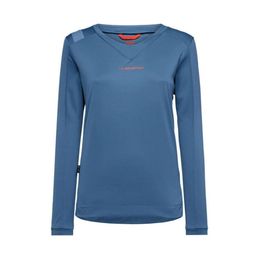 La Sportiva Funktionsshirt "Ibaia" in Blau - 34% | Größe S | Damen-outdoor-tops-shirts