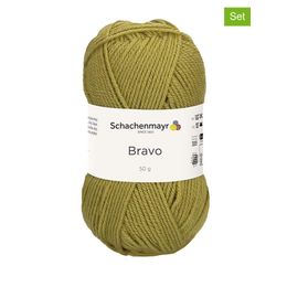 Schachenmayr since 1822 20er-Set: Kunstfasergarne ''Bravo'' in Grün - 20x 50 g - 10% | Kreativbedarf-diy