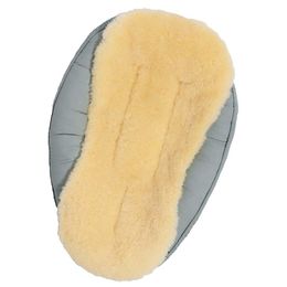 Kaiser Naturfellprodukte Musselin-Kuschelnest mit Lammfelleinlage "Mouton" in Gr&uuml;n - (L)80 x (B)40 cm - 13% | Baby-moebel