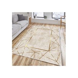Mioli Kurzflor-Teppich "ELS2400" in Beige - 76% | Größe 180x280 cm |