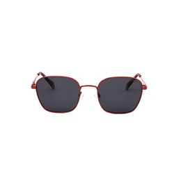 Polaroid Unisex-Sonnenbrille in Rot/ Schwarz - 75% | Größe 53 | Brillen-herren