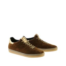 H&ouml;gl H&ouml;gl Leder-Sneakers in Braun - 39% | Gr&ouml;&szlig;e 38,5 | Damen-sneakers