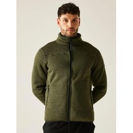 Regatta Fleecejacke "Branleigh" in Khaki - 69% | Gr&ouml;&szlig;e L | Herren-pullover-sport