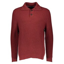 Maerz Muenchen Wollpullover in Bordeaux - 65% | Gr&ouml;&szlig;e 54 | Herren-plussize