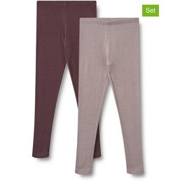Wheat 2er-Set: Leggings "Maddy" in Lila - 39% | Größe 128 | Kinderhosen