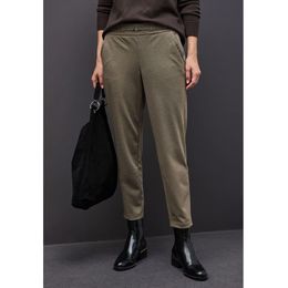 Street One Hose in Khaki - 51% | Gr&ouml;&szlig;e 40/L28 | Damenhosen