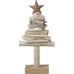 Gilde Standrelief "Stella" in Natur - (B)15 x (H)30 x (T)6 cm - 10% | Dekofiguren