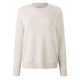 Maerz Muenchen Wollpullover in Wei&szlig; - 62% | Gr&ouml;&szlig;e 38 | Damen-pullover-cardigans