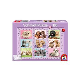 Schmidt Spiele 100tlg. Puzzle "Meine Tierfreunde" - ab 6 Jahren - 38% | Gesellschaftsspiele