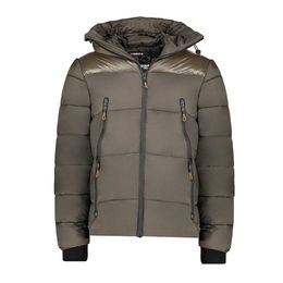 Geographical Norway Winterjacke "Bayou" in Khaki - 74% | Gr&ouml;&szlig;e XXL | Herren-plussize