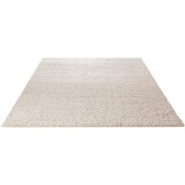 Esprit Hochflor-Teppich &raquo;Cosy Glamour 2.0&laquo; rechteckig 40 mm H&ouml;he Langflor, Shaggy, Wohnzimmer wei&szlig; Obermaterial: 70% Polypropylen, 30% Polyester B...