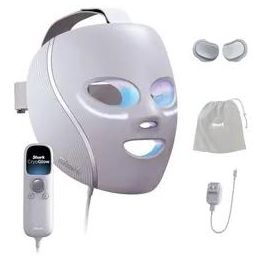 SHARK CryoGlow LED-Maske mit K&uuml;hlung &ndash; 4-in-1 Lichttherapie f&uuml;r strahlende Haut &ndash; Farbe Lila