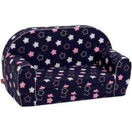 KNORRTOYS Sofa &raquo;Star, blue pink&laquo; f&uuml;r Kinder; Made in Europe blau/pink