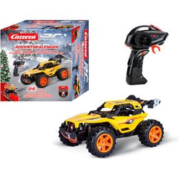 Carrera Spielzeug-Adventskalender »RC Offroader, ferngesteuertes RC Auto zum Selberbauen« ab 12 Jahren gelb