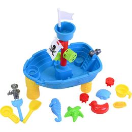 KNORRTOYS Spieltisch &raquo;Sandtisch Piratenschiff&laquo; bunt Kunststoff