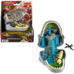 Mattel Spielfigur &raquo;Jurassic World, Micro Compact T-Rex&laquo; bunt Kunststoff