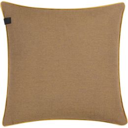 Sch&ouml;ner Wohnen Kollektion SCH&Ouml;NER WOHNEN-KOLLEKTION Dekokissen &raquo;Soft&laquo; 45x45 cm goldfarben + unifarben Bezug: 90% Baumwolle, 10% Polyester B/L: 45 cm x 45 cm