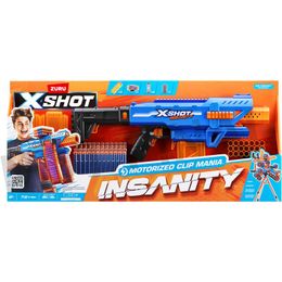 ZURU Blaster &raquo;X-Shot, Motorized Clip Mania Insanity&laquo; blau