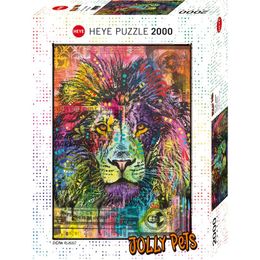 Heye Puzzle &raquo;Lion's Heart&laquo; Made in Europe bunt