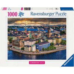 Ravensburger Puzzle &raquo;Scandinavian Places, Stockholm, Schweden&laquo; Made in Germany bunt