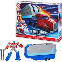 Hasbro Actionfigur »Transformers EarthSpark Optimus Prime Battle-Anhänger« mit Licht- und Sound bunt