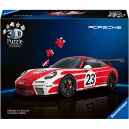 Ravensburger 3D-Puzzle »Iconics: Porsche 911 "Salzburg Edition"« Made in Europe bunt