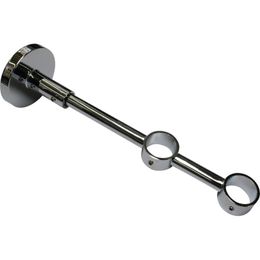 Gardinia Doppeltr&auml;ger &raquo;Chicago&laquo; Serie Einzelprogramm Chicago &Oslash; 20 mm chromfarben L&auml;nge: 12 cm