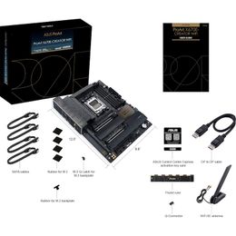 ASUS Mainboard &raquo;ProArt X670E-CREATOR WIFI&laquo; Ryzen 7000, ATX, PCIe 5.0, DDR5-Speicher, 2x USB 4, WiFi 6E, 4x M.2 ohne Farbbezeichnung...
