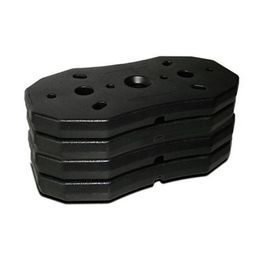Finnlo by Hammer Zusatzgewichte &raquo;AUTARK 1500-2600&laquo; 20 kg 4 Stk. tlg. schwarz Zusatzgewichte