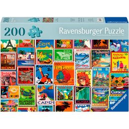 Ravensburger Puzzle &raquo;Feel Well & Puzzle, Briefmarken&laquo; XL, f&uuml;r Erwachsene, Made in Europe bunt