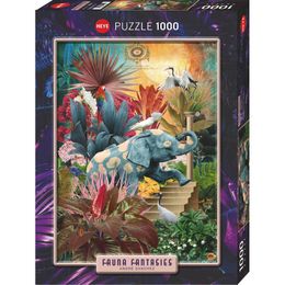 Heye Puzzle &raquo;Elephantaisy&laquo; Made in Germany bunt