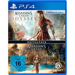 Ubisoft Spielesoftware &raquo;Assassin's Creed Odyssey + Origins Double Pack&laquo; PlayStation 4 ohne Farbbezeichnung