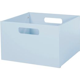 Roba Aufbewahrungsbox &raquo;blau&laquo; aus Holz; Organizer f&uuml;r Spielzeug blau